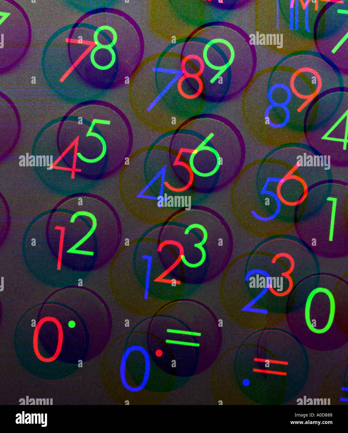 KEYBOARD CALCULATOR ARITHMETIC ADDITION SUM AMOUNT Stock Photo - Alamy