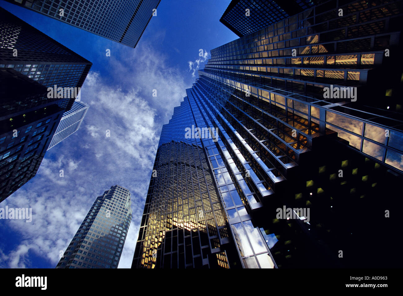 High rise office buildings Toronto Canada Stock Photo - Alamy