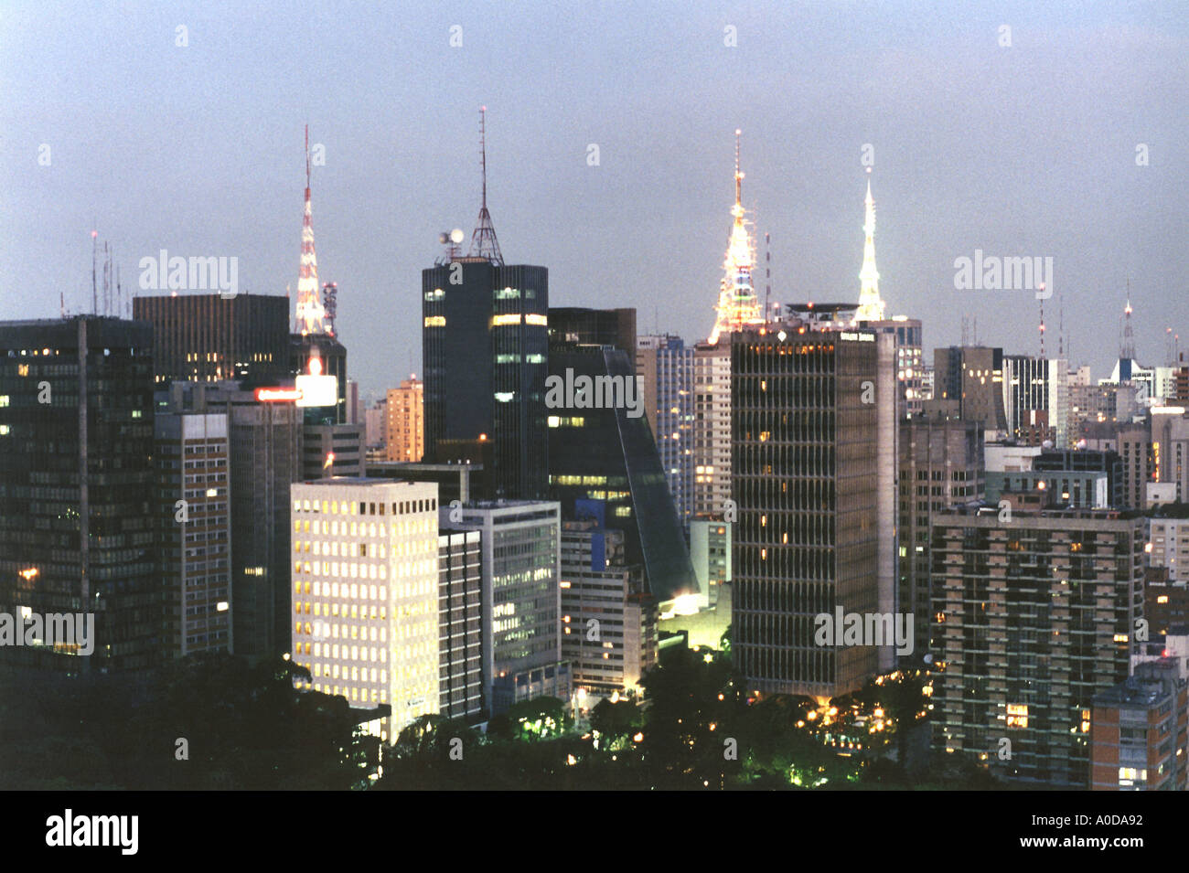 Place FIESP Building Av Paulista Sao Paulo Brazil Stock Photo - Alamy