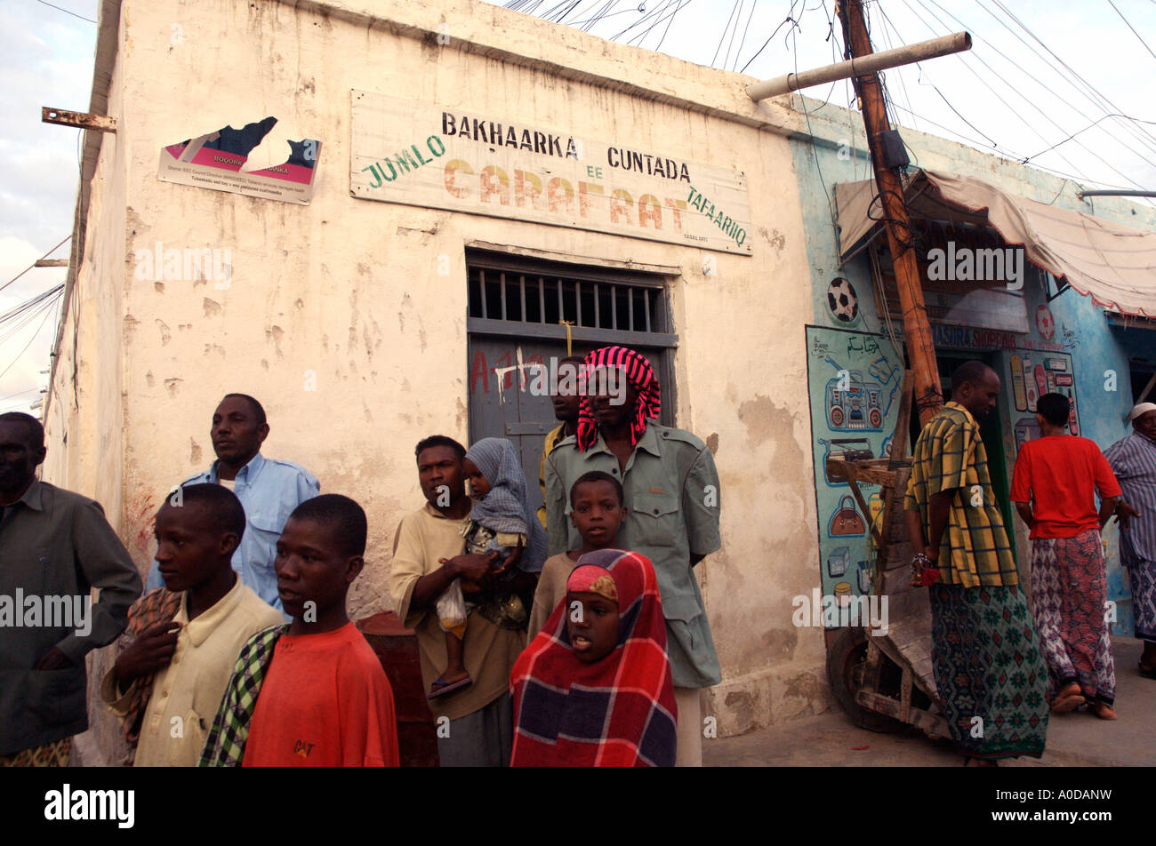 Daily life in the southern Somali town of Merca Stock Photo - Alamy