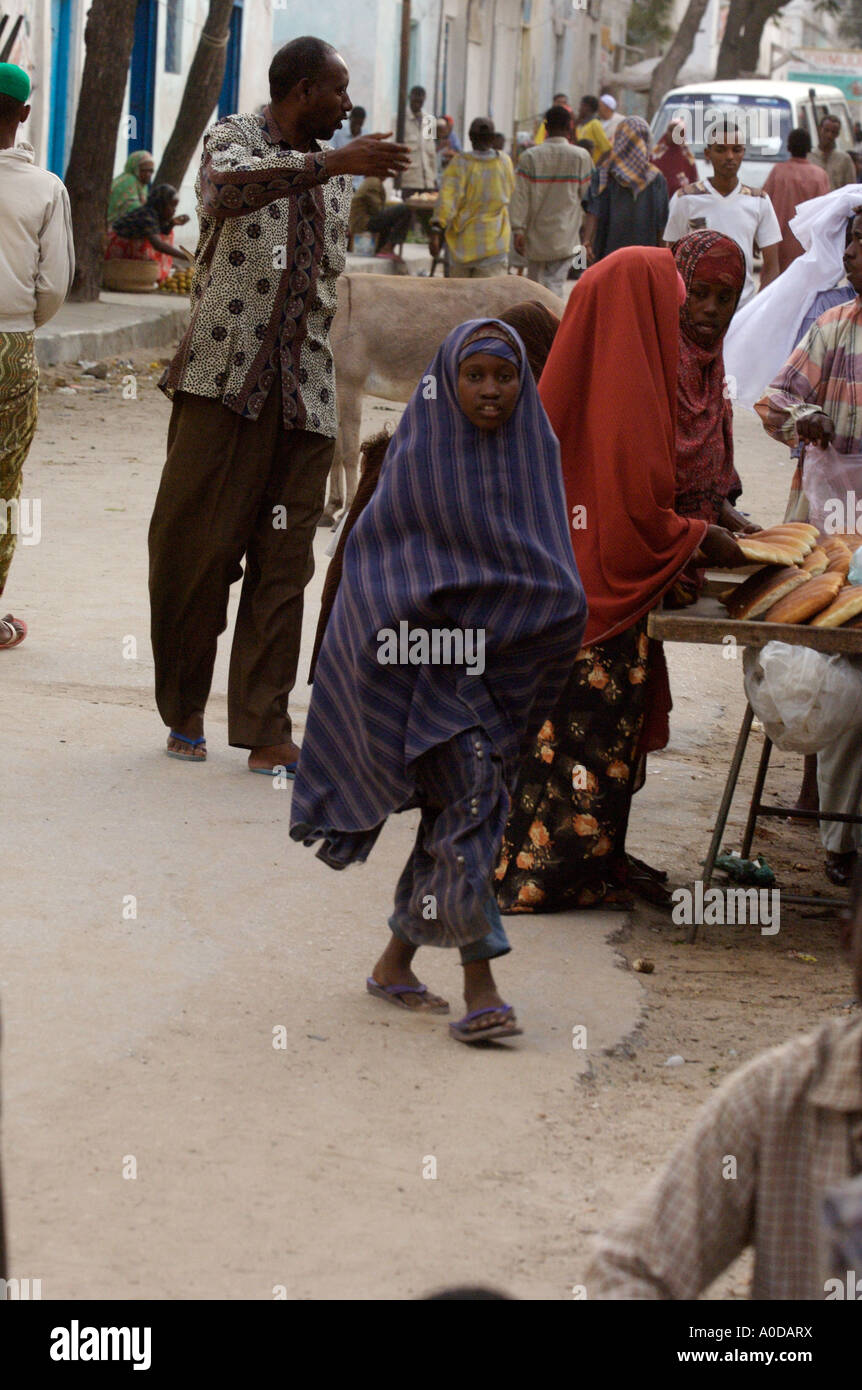 Daily life in the southern Somali town of Merca Stock Photo - Alamy