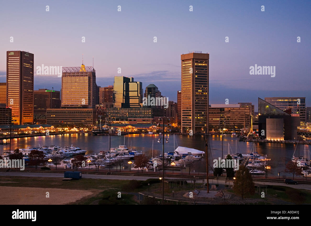 Baltimore harbor sunset hi-res stock photography and images - Alamy