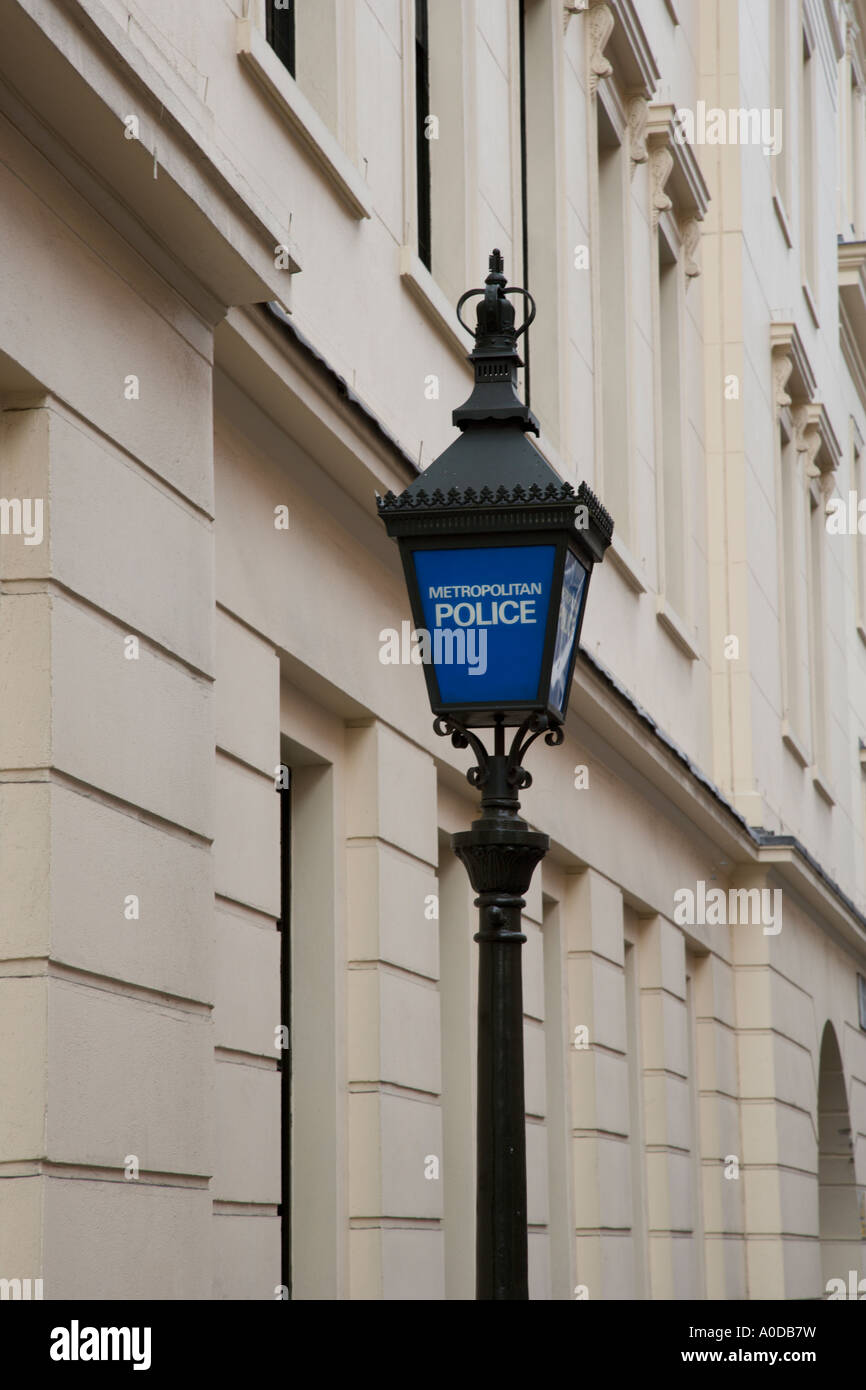 Metropolitan Police sign in London Stock Photo - Alamy