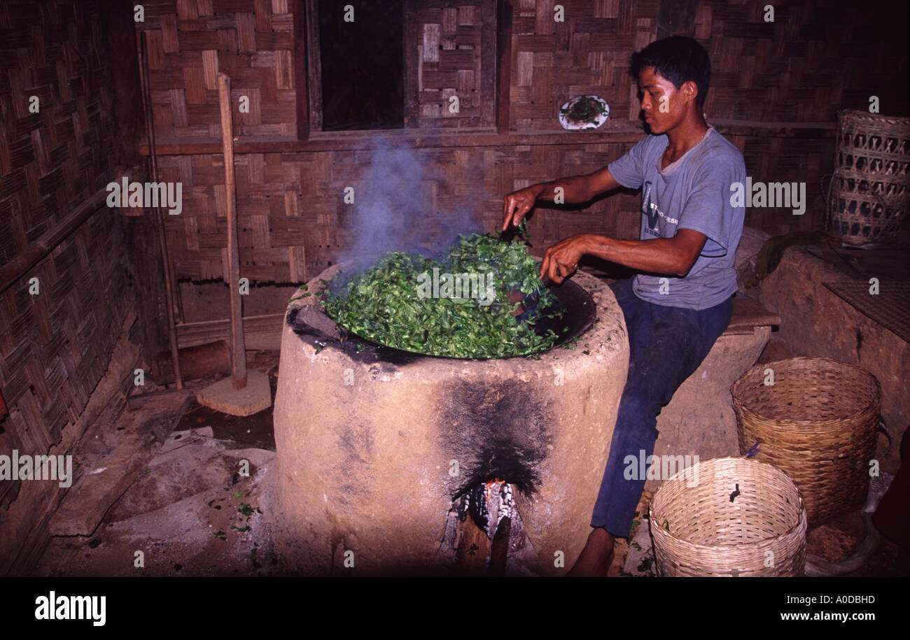 Burma tea house hi-res stock photography and images - Alamy