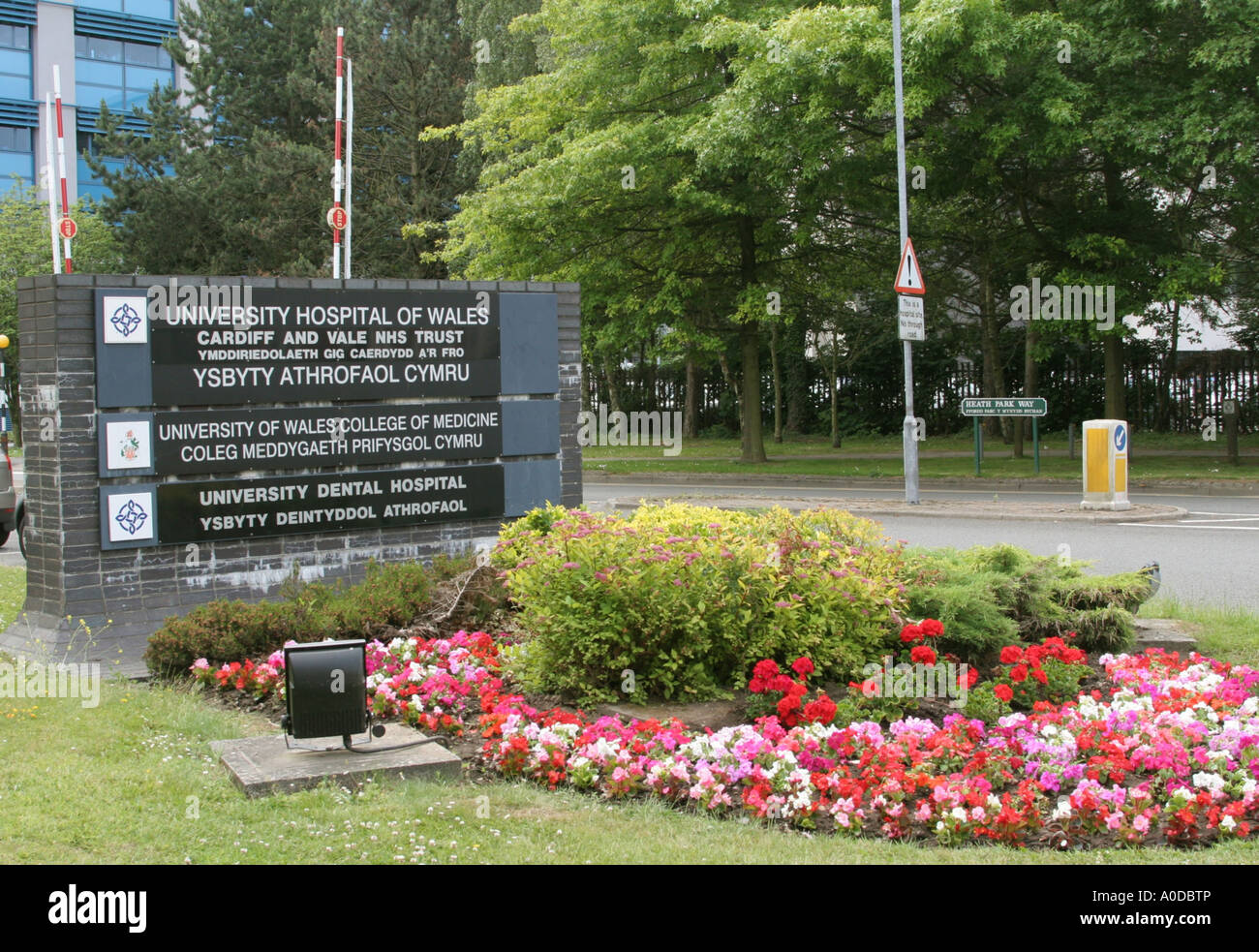 University hospital wales cardiff hi-res stock photography and images ...