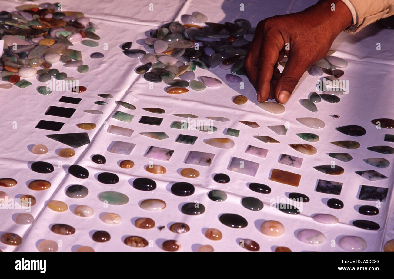 Burma / Myanmar is one of the world best places to look for gems Stock ...