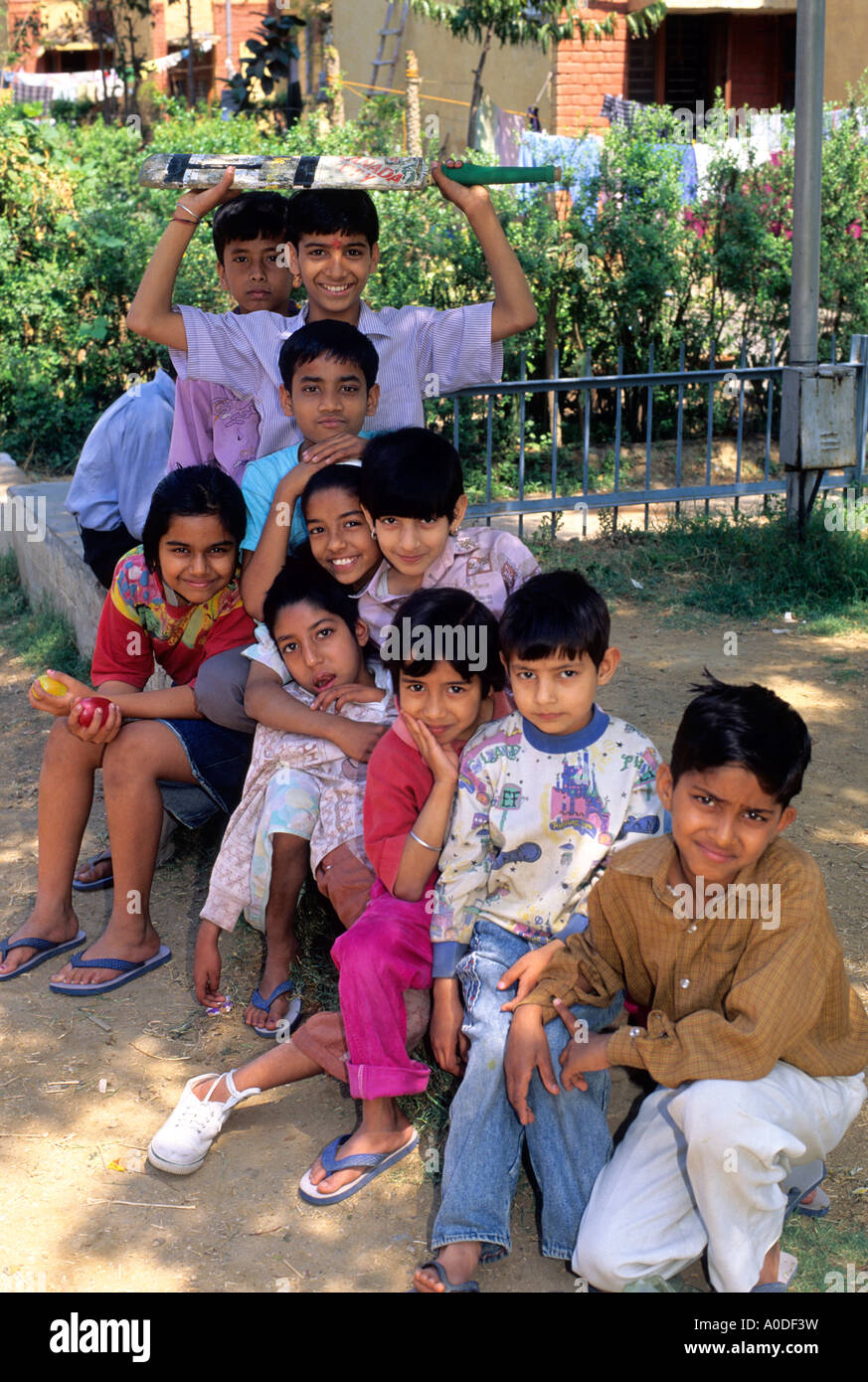 Housing project and children hi-res stock photography and images - Alamy