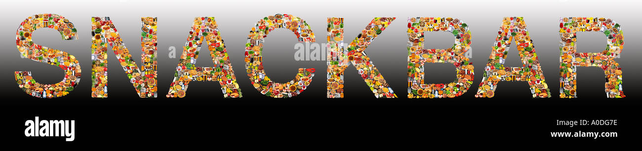 Snackbar sign hi-res stock photography and images - Alamy