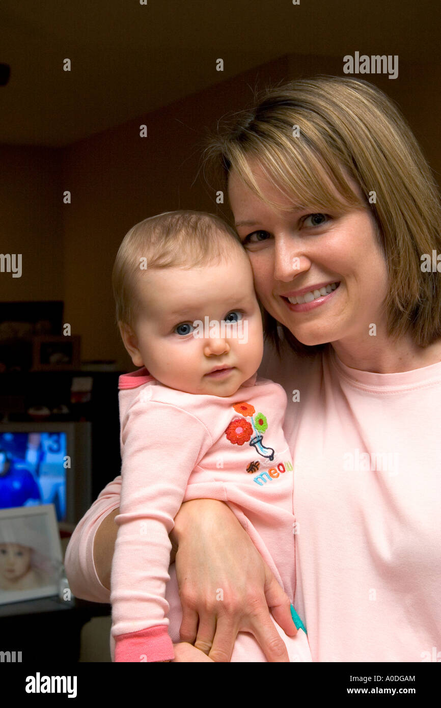 Mother and infant child Stock Photo - Alamy