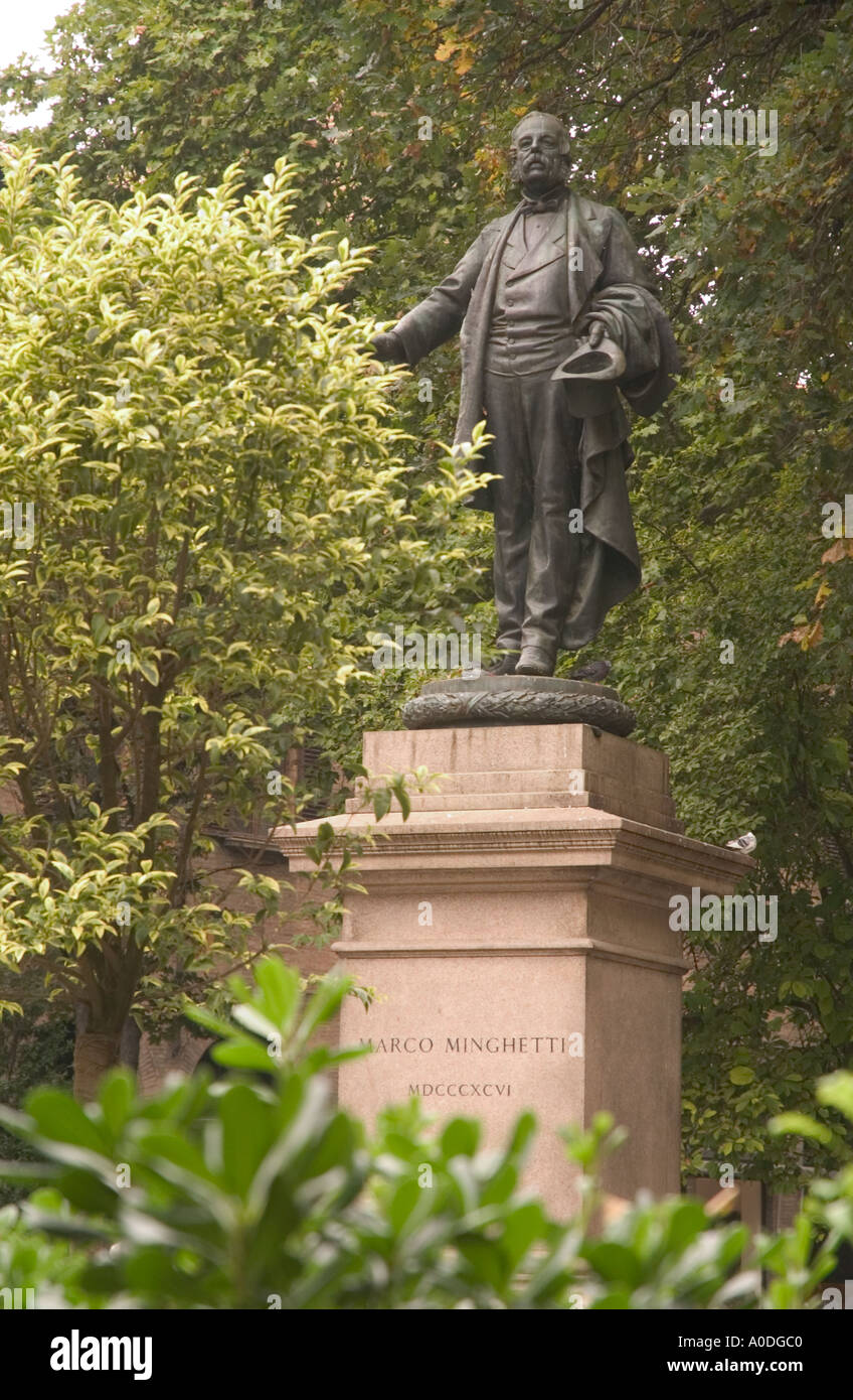 Statue of marco minghetti hi-res stock photography and images - Alamy