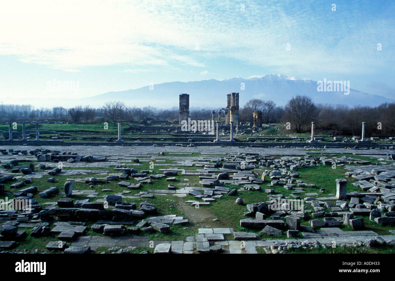 Philippi greece view hi-res stock photography and images - Alamy