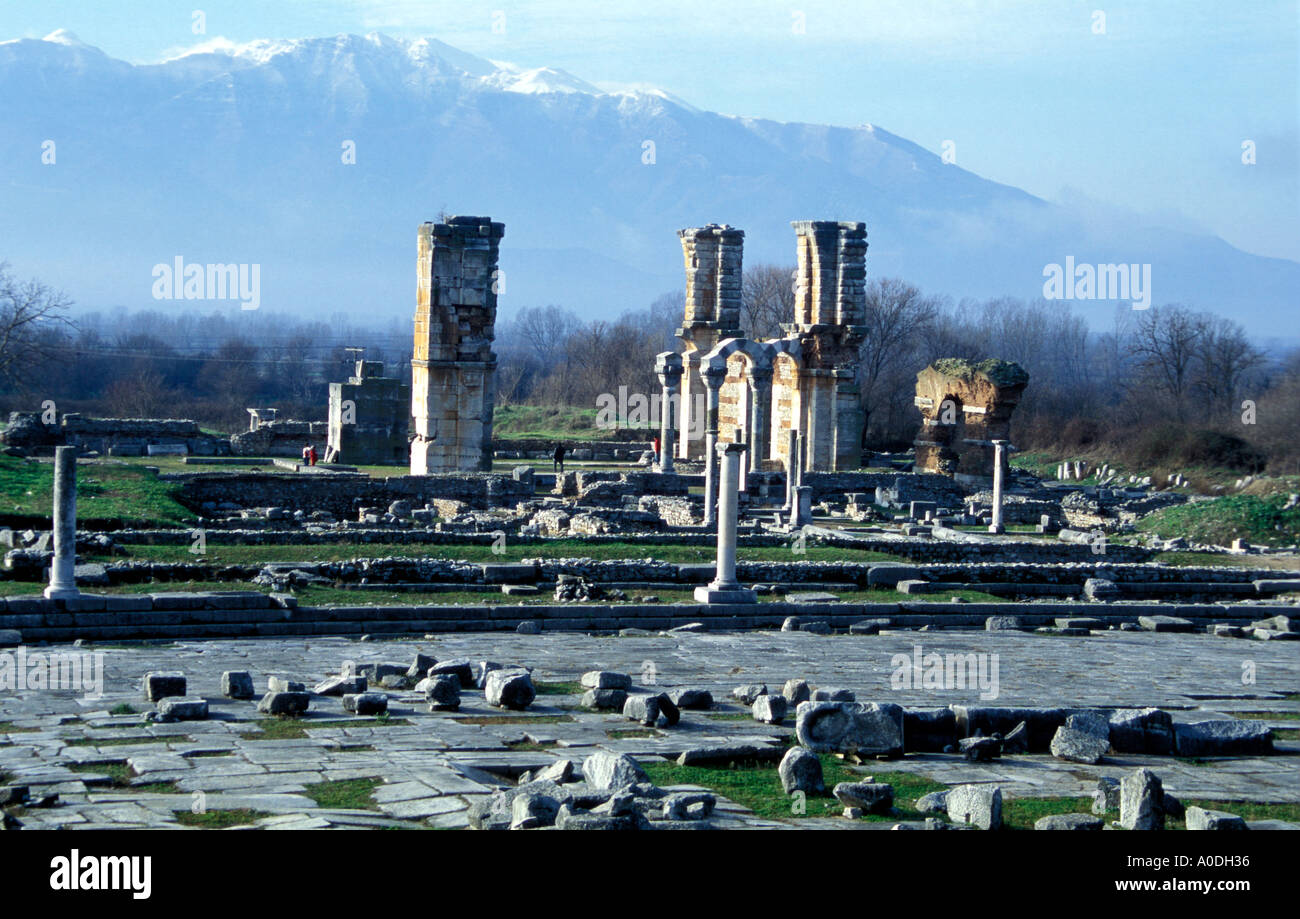 Philippi greece view hi-res stock photography and images - Alamy