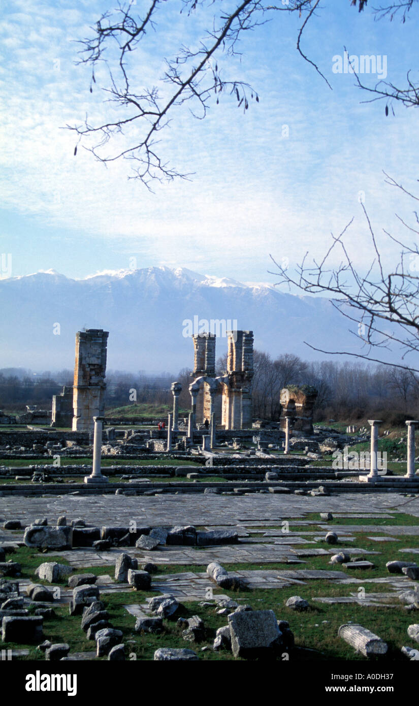 Philippi greece view hi-res stock photography and images - Alamy