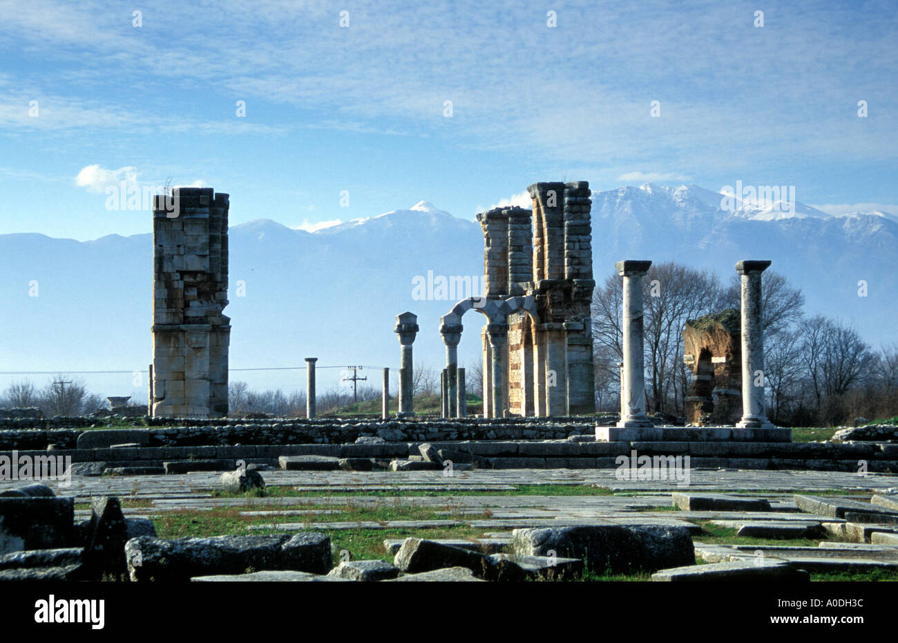 Philippi greece view hi-res stock photography and images - Alamy