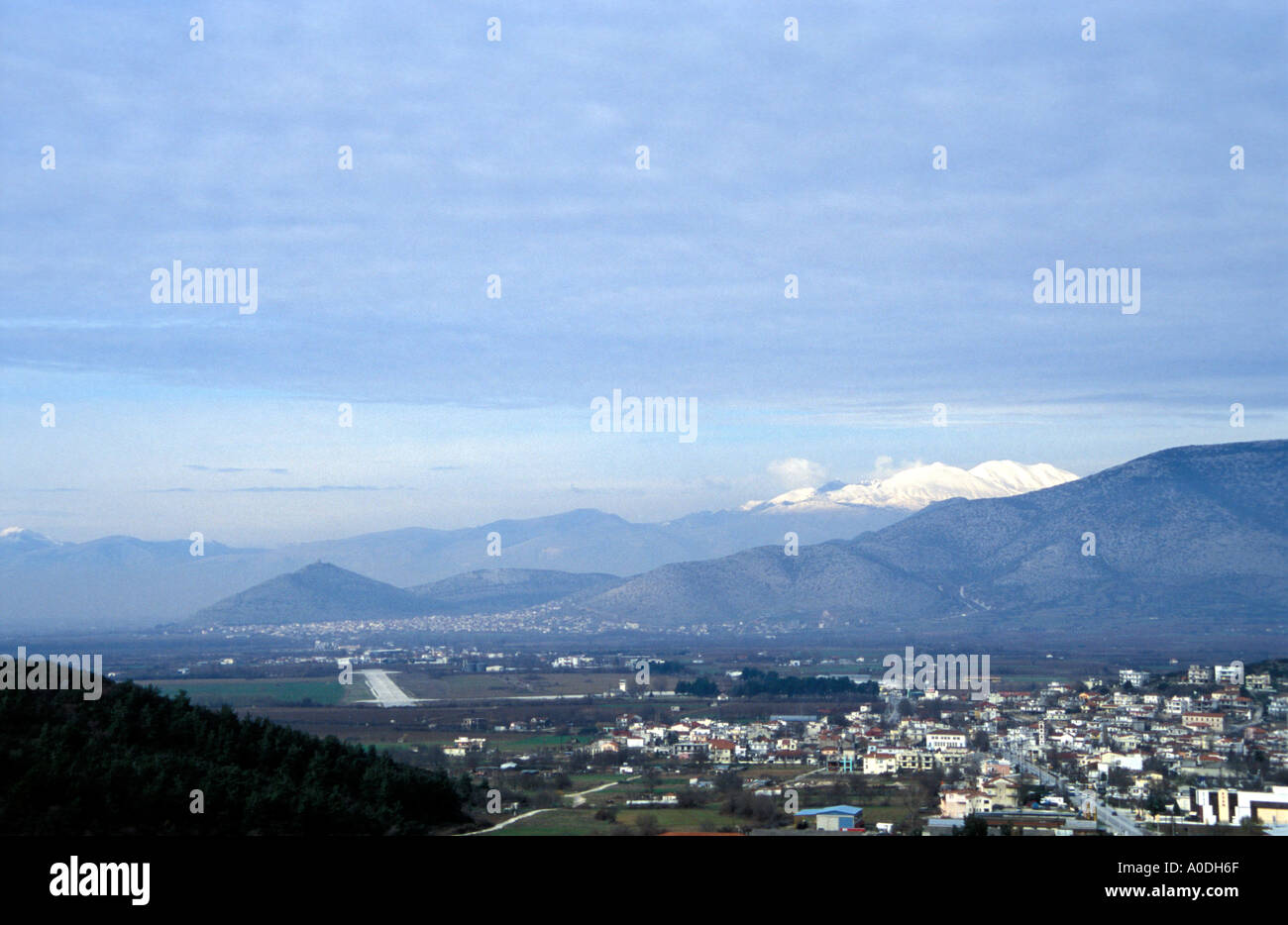 Ancient Philippi valley where the Via Egnatia connecting Rome to ...