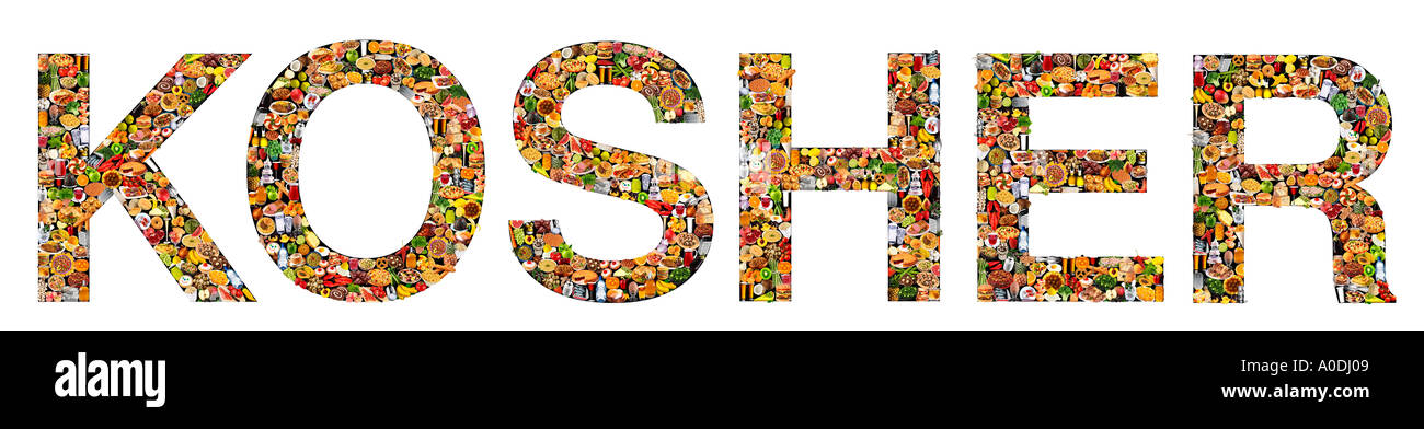 Kosher food sign hi-res stock photography and images - Alamy
