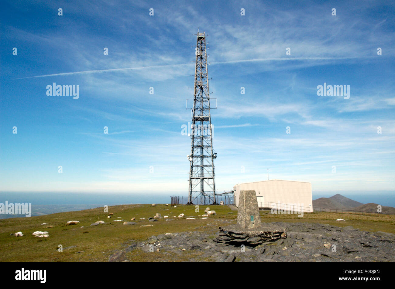 View from top of Snaefell, Isle of Man Stock Photo - Alamy