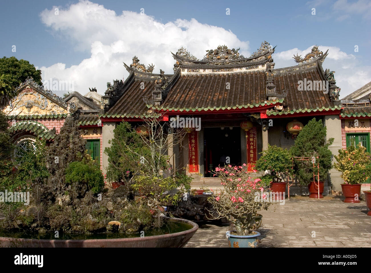 Vietnam Hoi An Old Town Tran Pho Street Assembly Hall of the Fukien ...