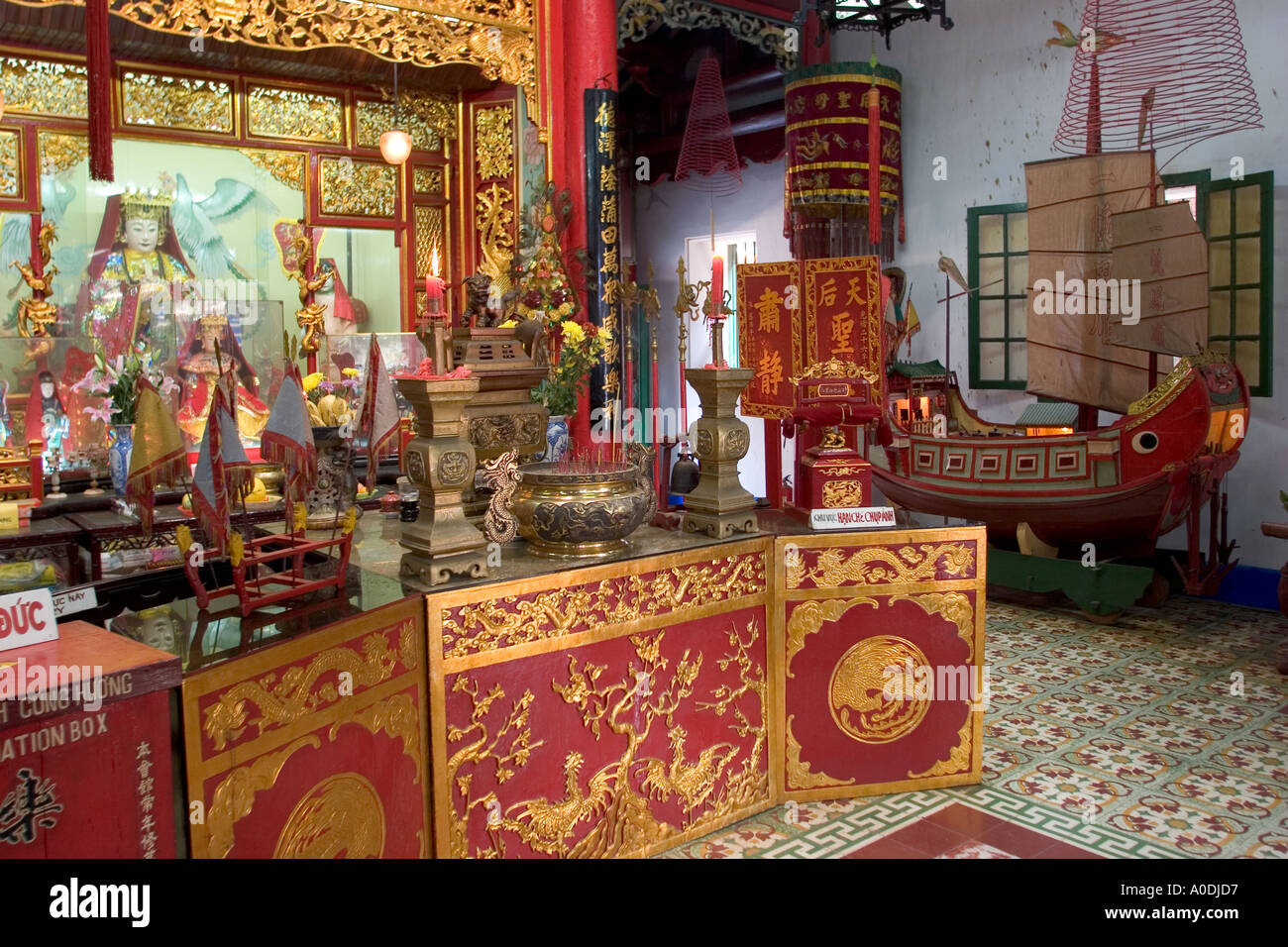 Vietnam Hoi An Old Town Assembly Hall of the Fukien Fujian Chinese ...