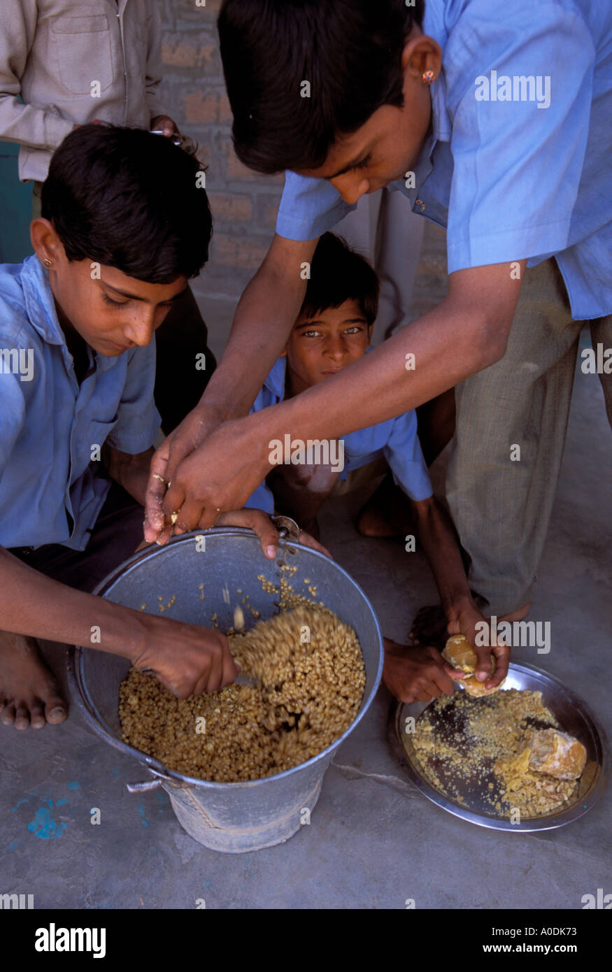 Food preparation for Young Indian students Bhil and Bishnoi Indigenous ...