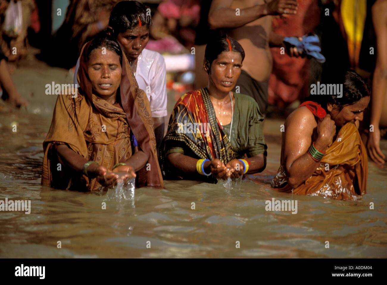 Women Bathing In The Ganges