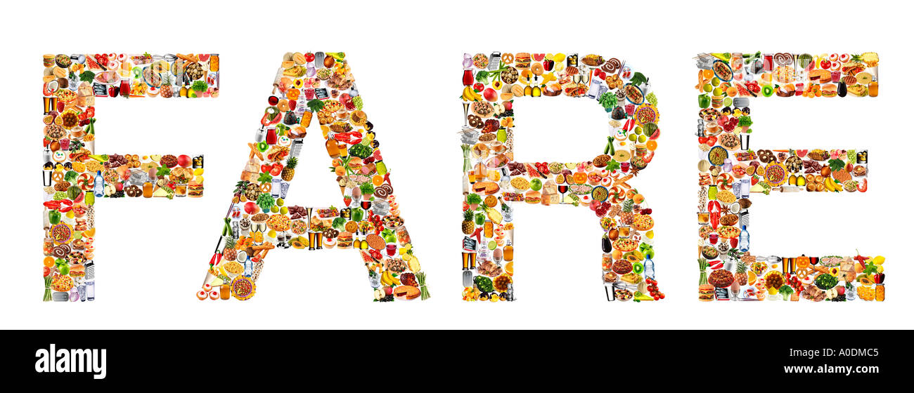 Fare Cut Out Stock Images & Pictures - Alamy