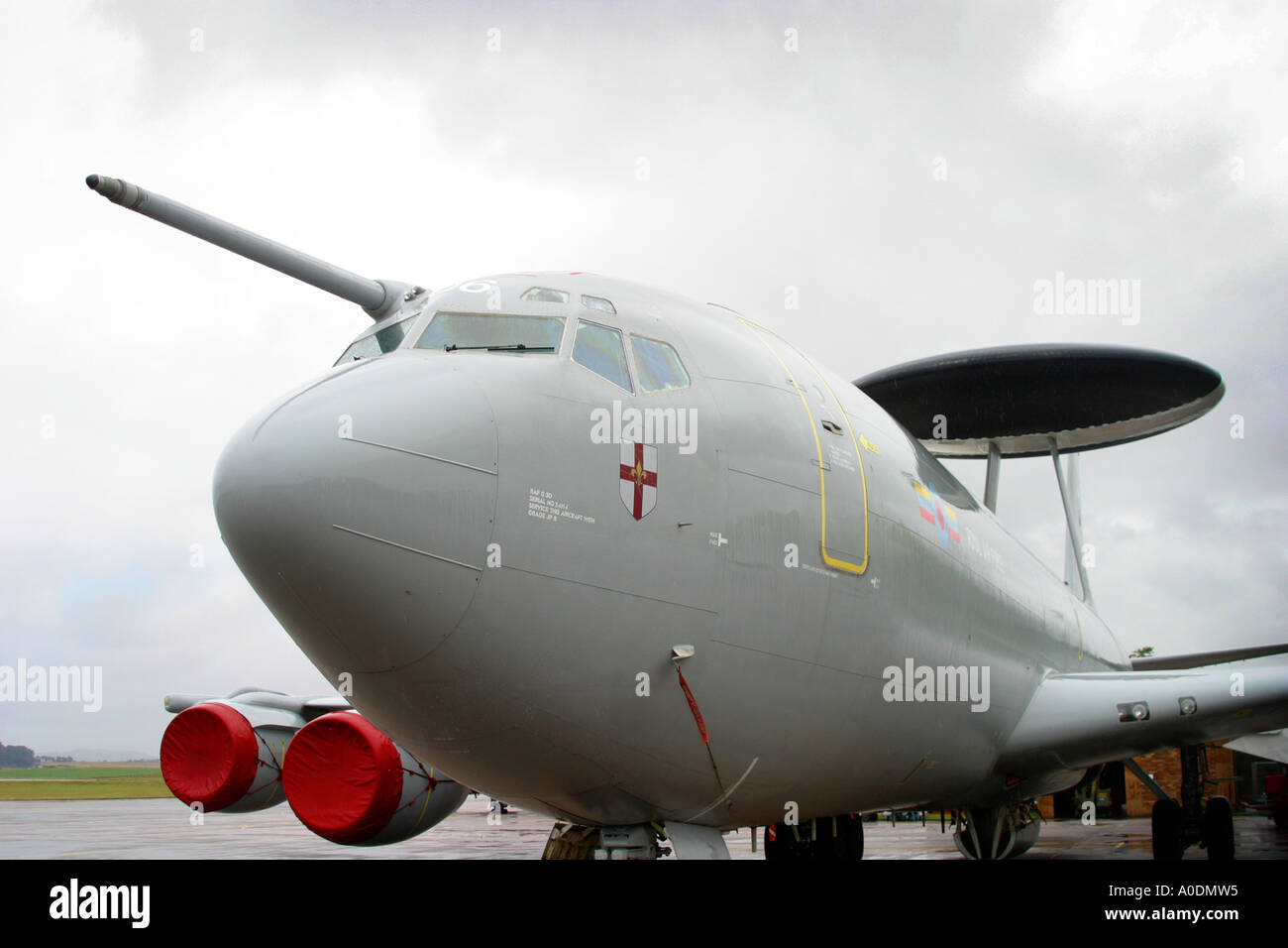 RAF E3 D Sentry Airborne Early Warning Aircraft Stock Photo - Alamy