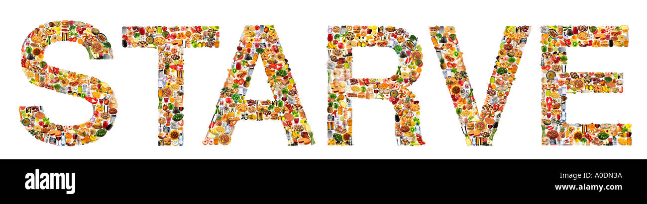 Eat here or we both starve hi-res stock photography and images - Alamy