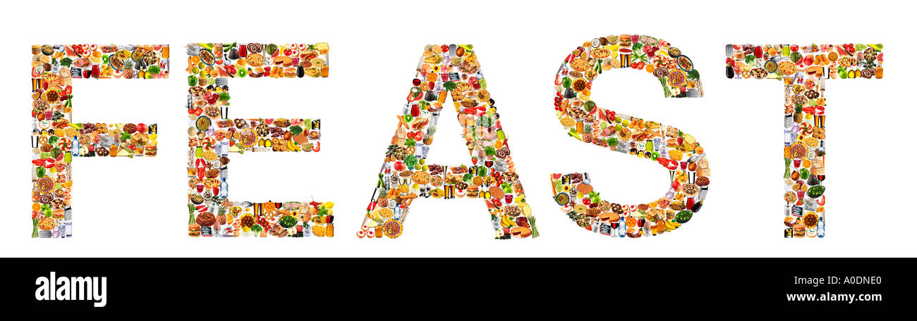 Feast Cut Out Stock Images & Pictures - Alamy