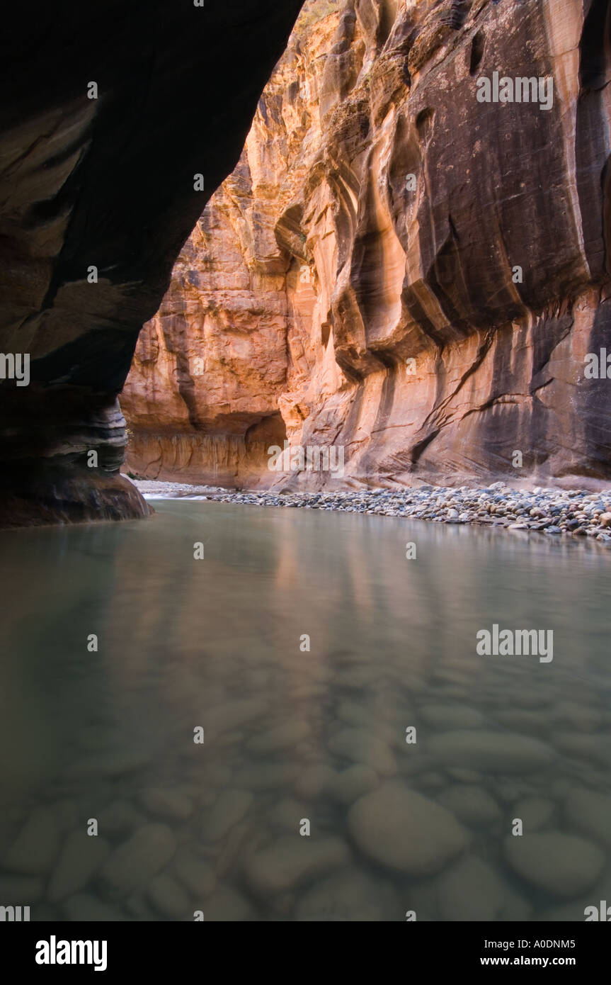 Calm narrow river flowing through hi-res stock photography and images ...