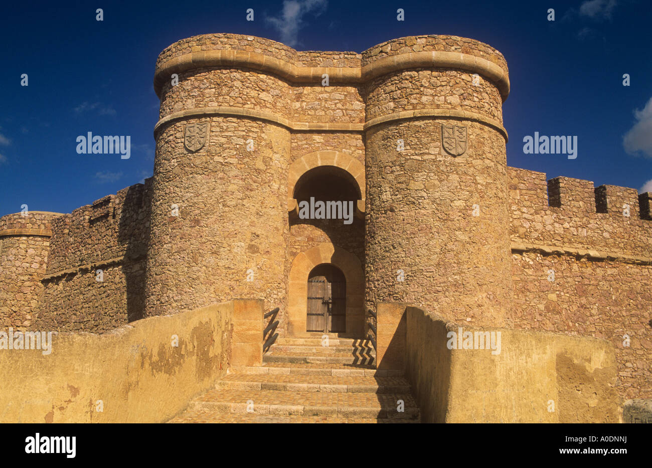 Castle at Chinchilla de Monte Aragon, Abacete Province, Castile-La ...
