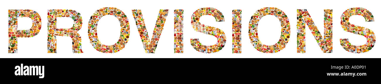 Provisions symbol hi-res stock photography and images - Alamy