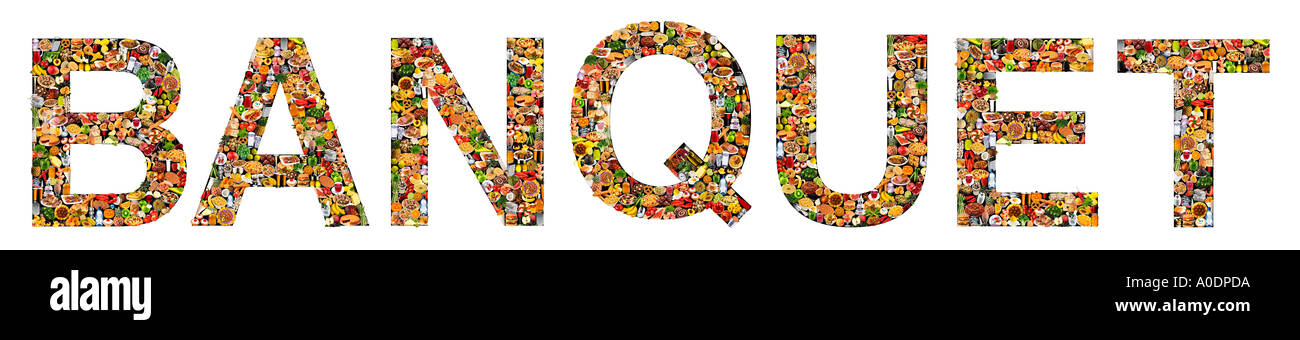 Banquet montage hi-res stock photography and images - Alamy