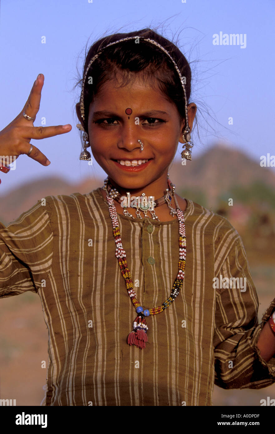 Portrait kalbelia dancer hi-res stock photography and images - Alamy