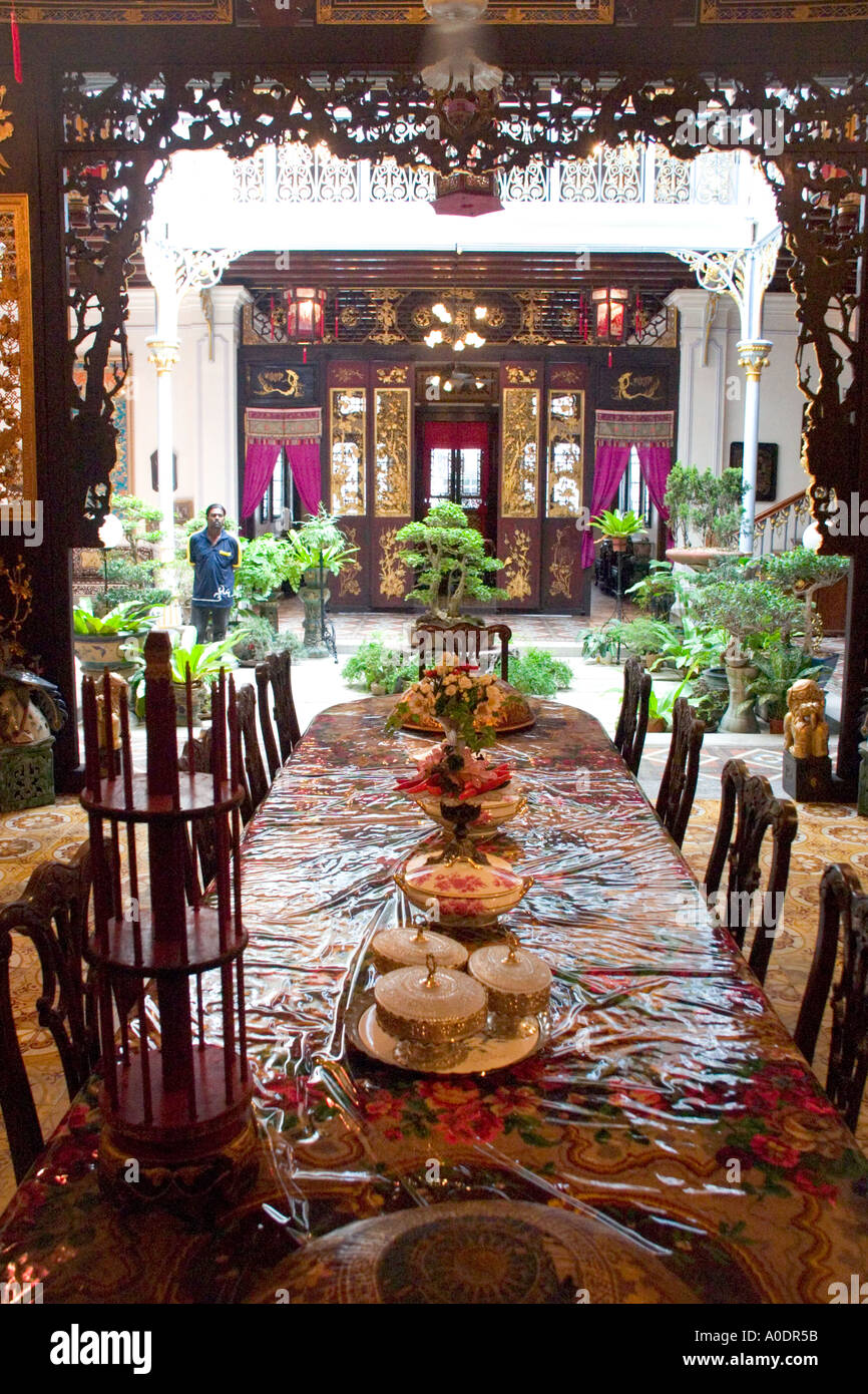 The Chung Keng Kwee Peranakan mansion in George Town Penang Stock Photo ...