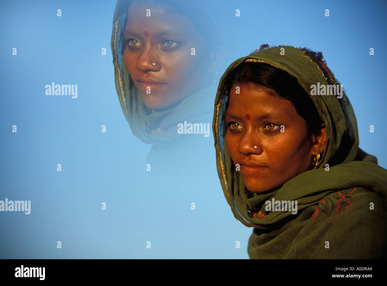 Bauriya Gypsy Girl Pushkar Rajasthan desert India Stock Photo - Alamy