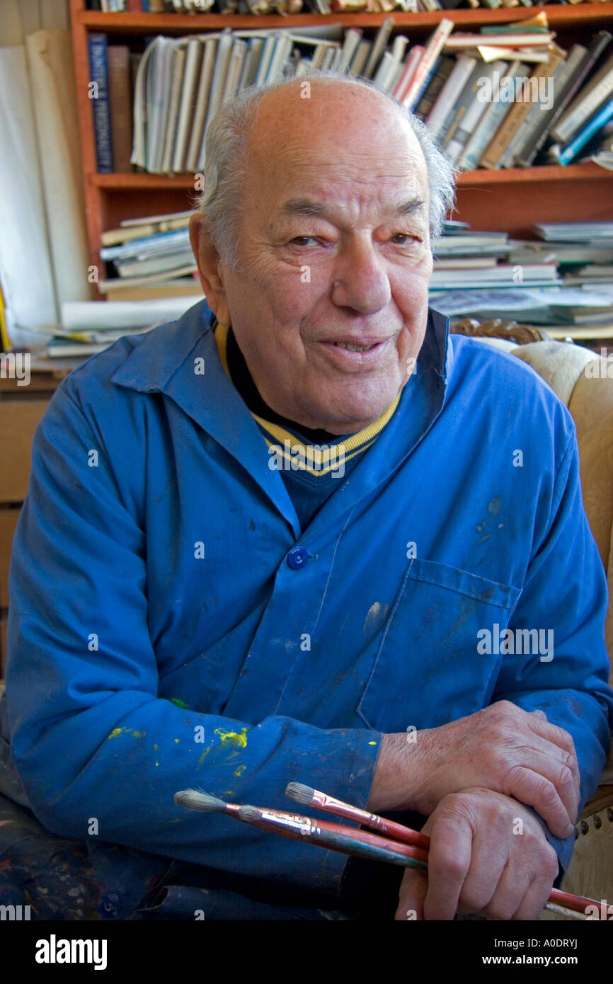 Portrait of an artist Stock Photo - Alamy