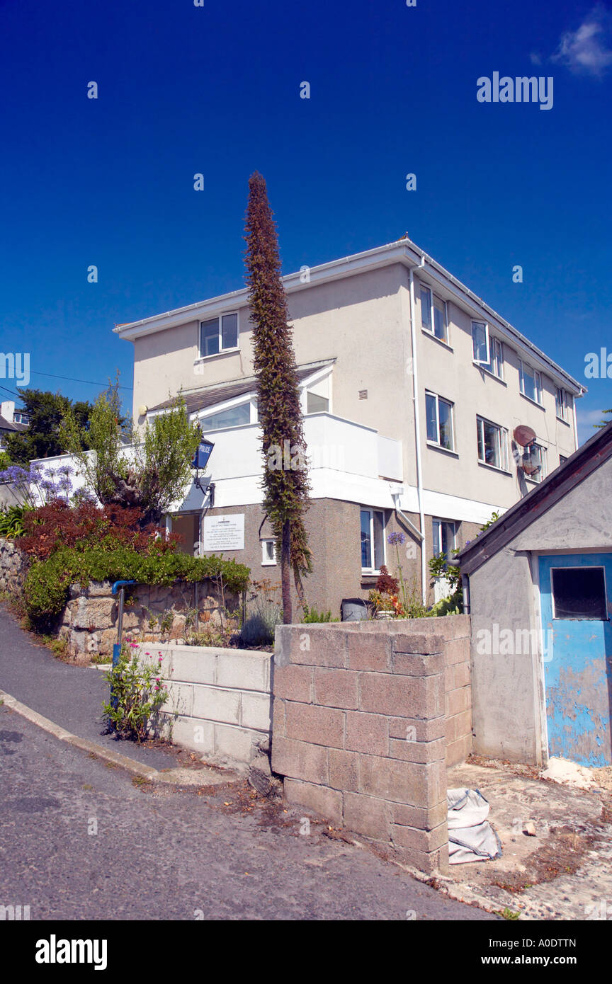 St.Mary's Police Station Isles of Scilly Cornwall UK Stock Photo - Alamy