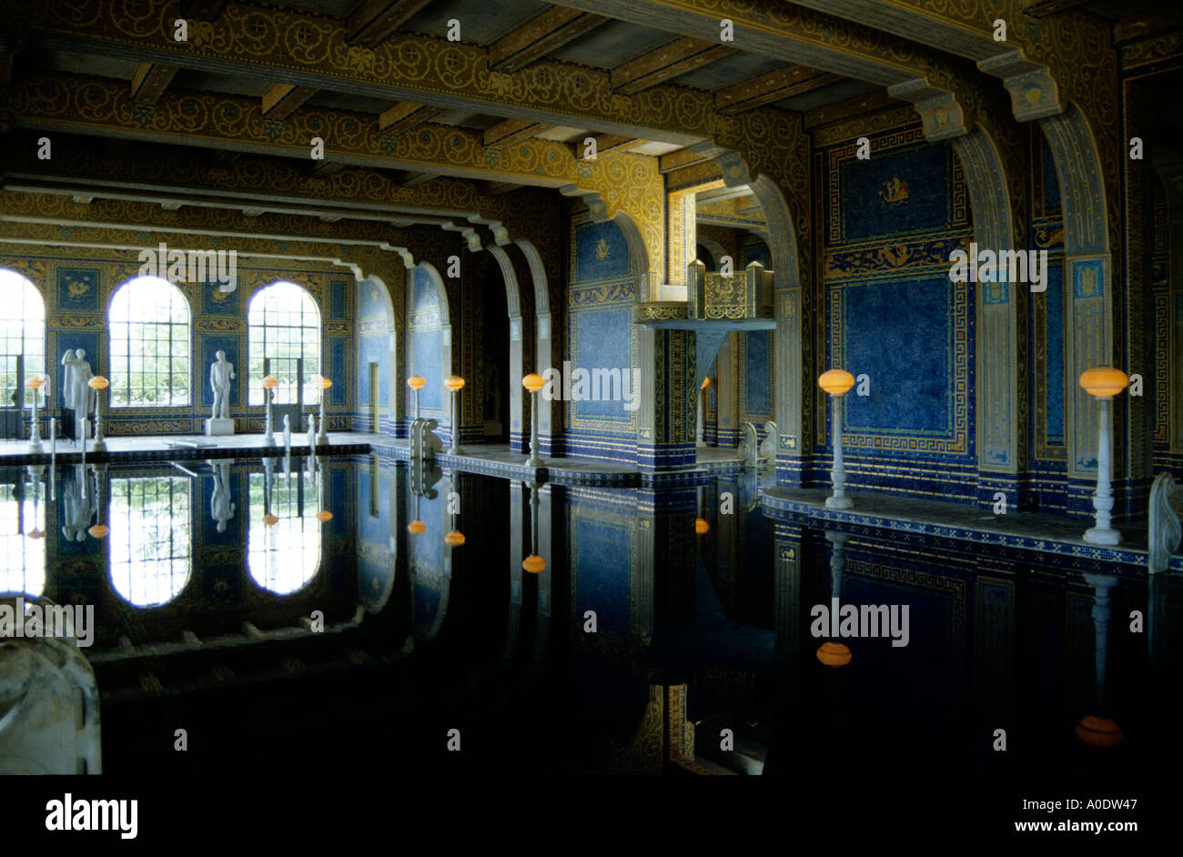 Hearst castle roman pool hi-res stock photography and images - Alamy