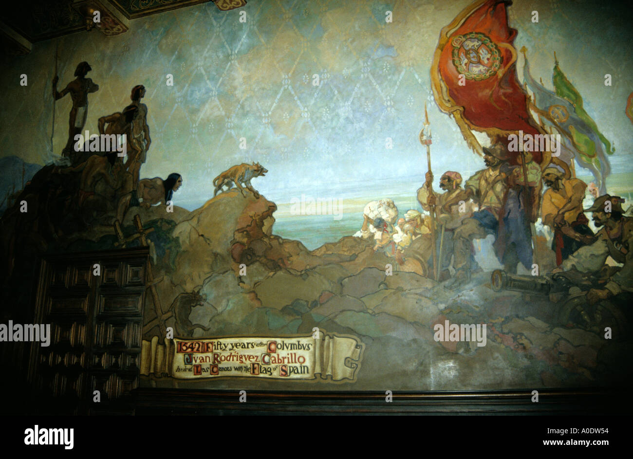 1542 - Fifty years after Columbus Juan Rodriguez Cabrillo landed at Las ...