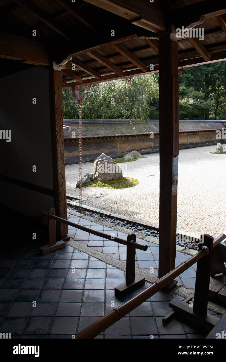 Zen garden kyoto ryoanji hi-res stock photography and images - Alamy