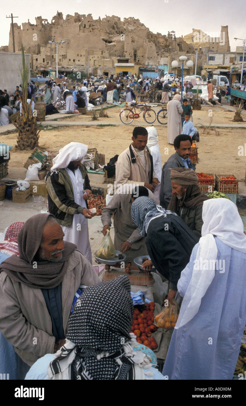 Market Siwa Sahara Egypt Stock Photo - Alamy