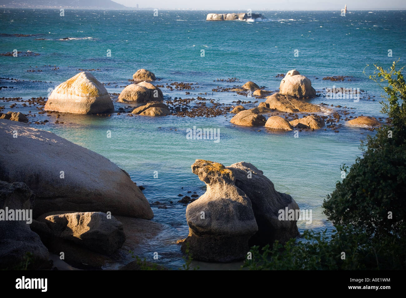 boulders beach false bay Stock Photo - Alamy
