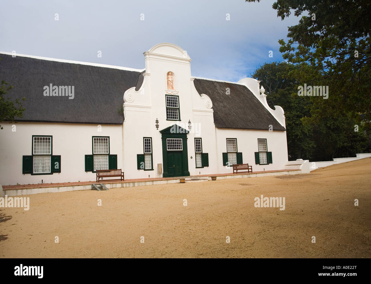 groot constansia manor house Stock Photo - Alamy