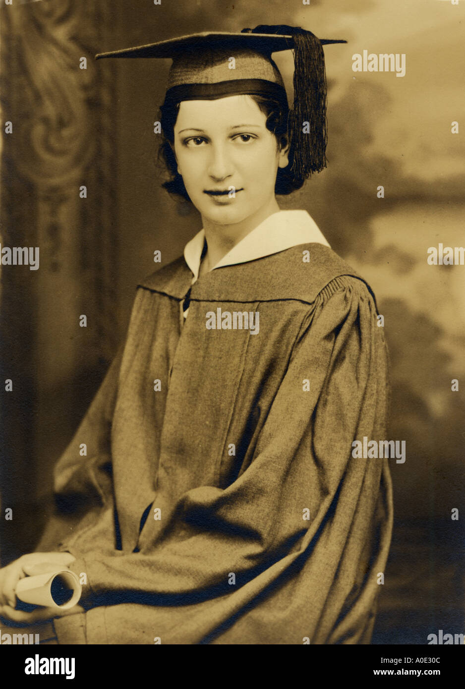 Vintage College Graduation