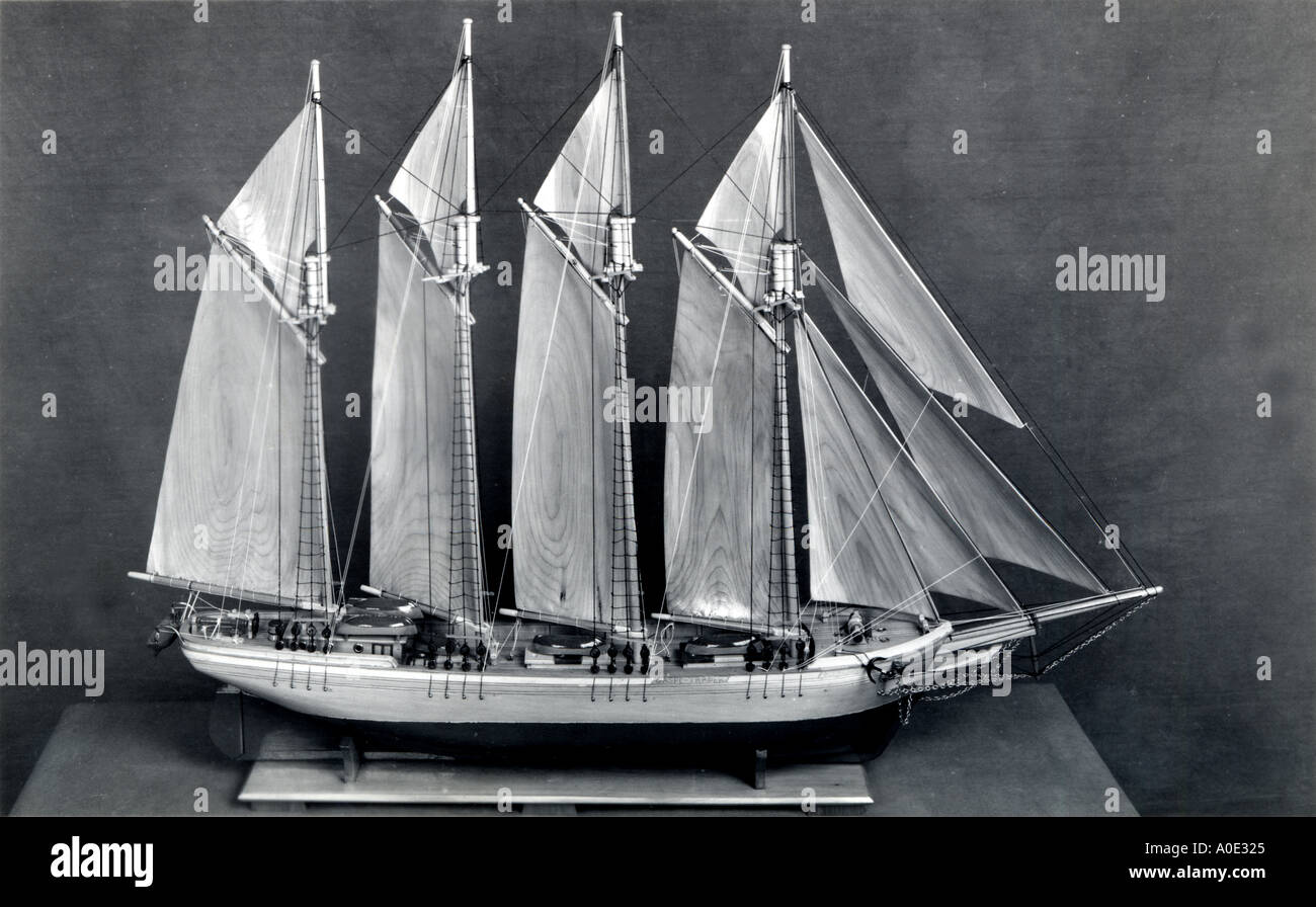 Four Masted Schooner Stock Photos & Four Masted Schooner Stock Images ...