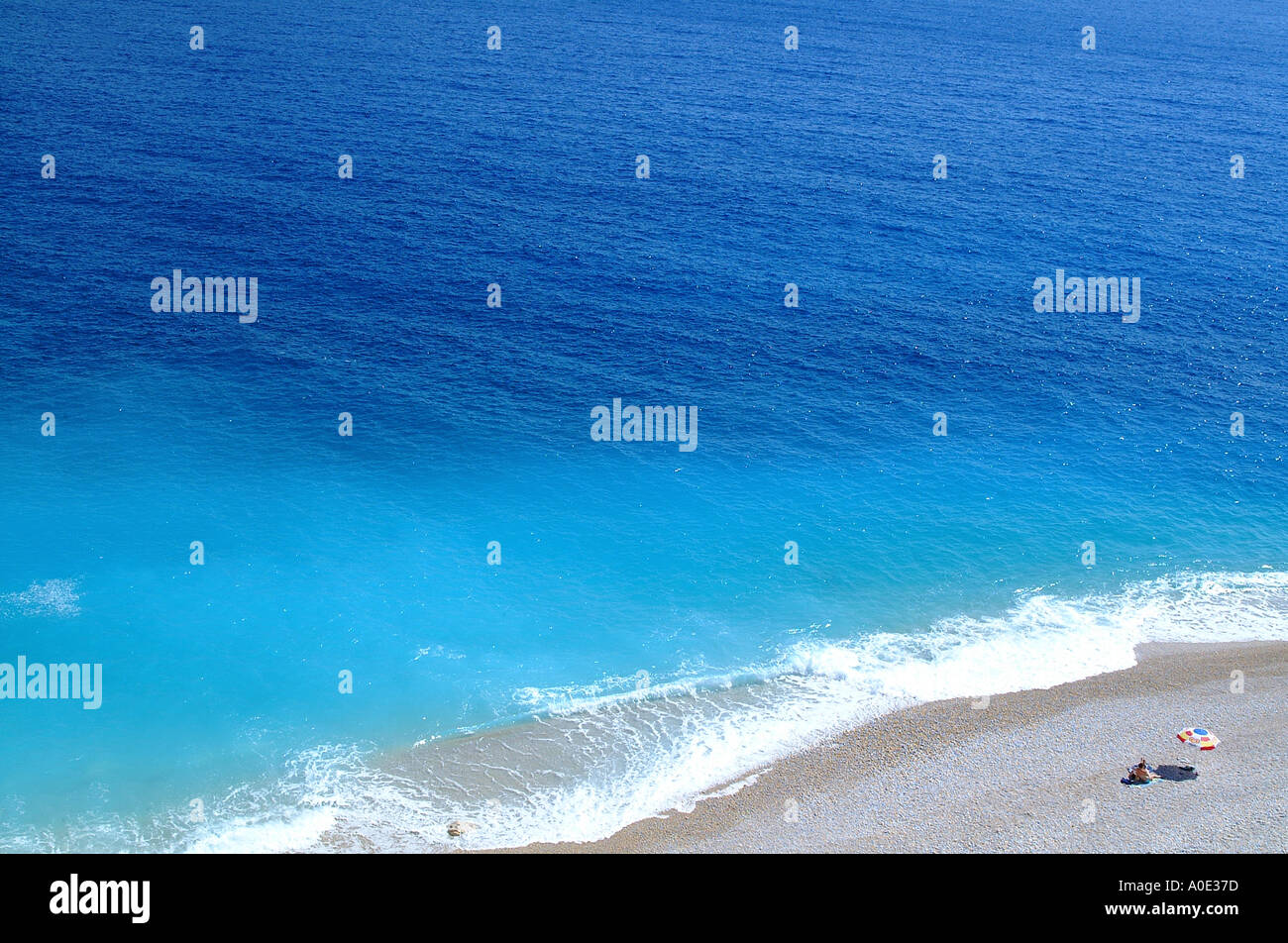 Kapitas beach Turkey Stock Photo - Alamy
