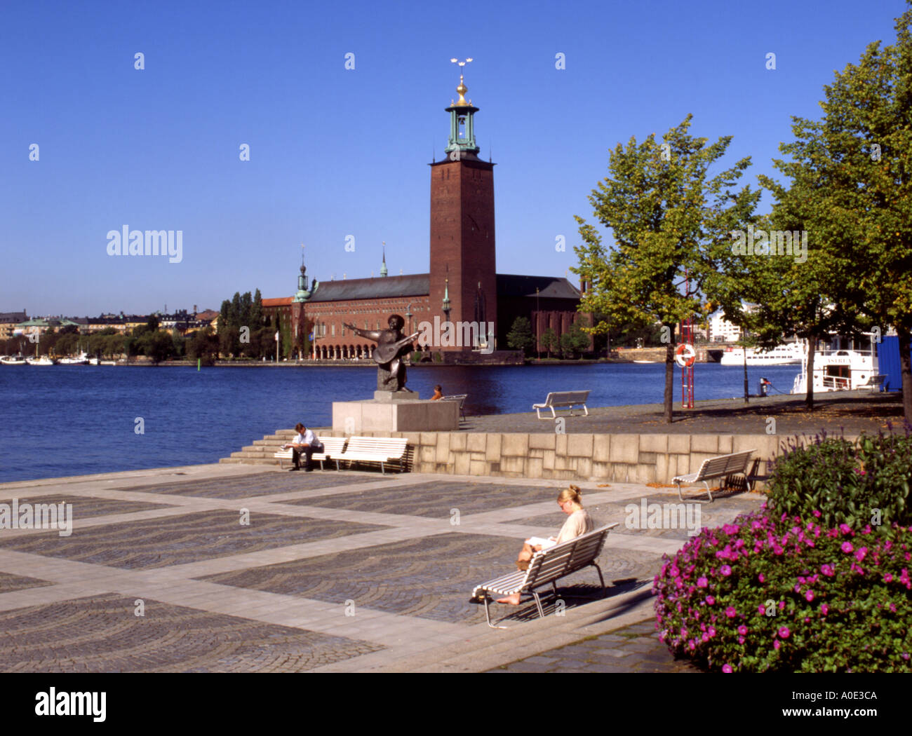 Sweden Stockholm Town Hall Stock Photo - Alamy