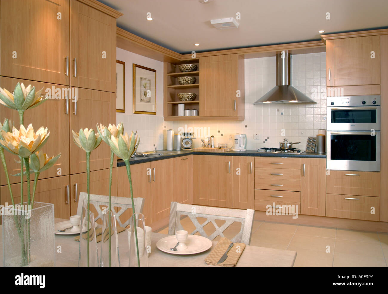 New kitchen diner house uk hi-res stock photography and images - Alamy
