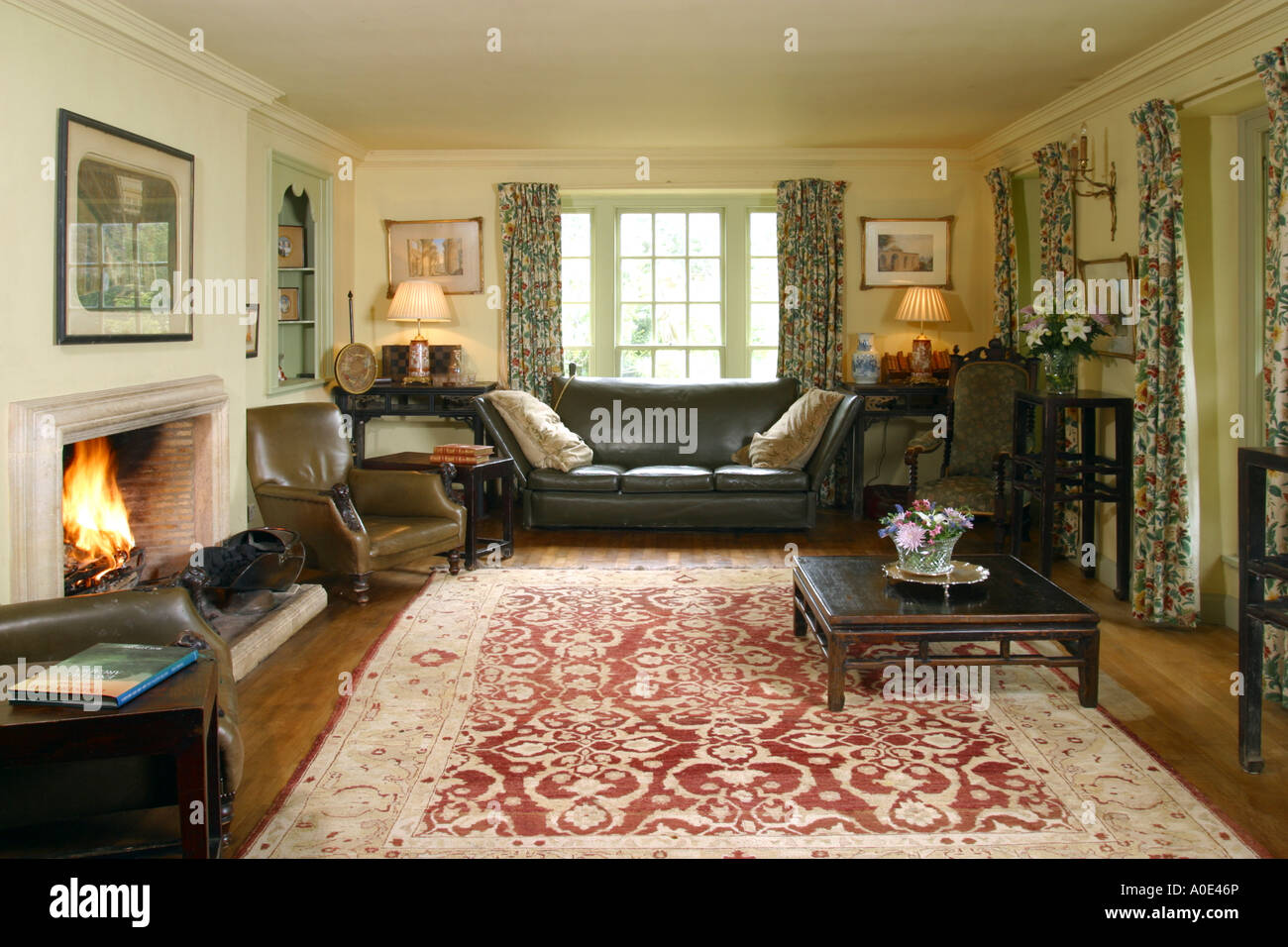 Traditional British Living Room High Resolution Stock Photography and ...
